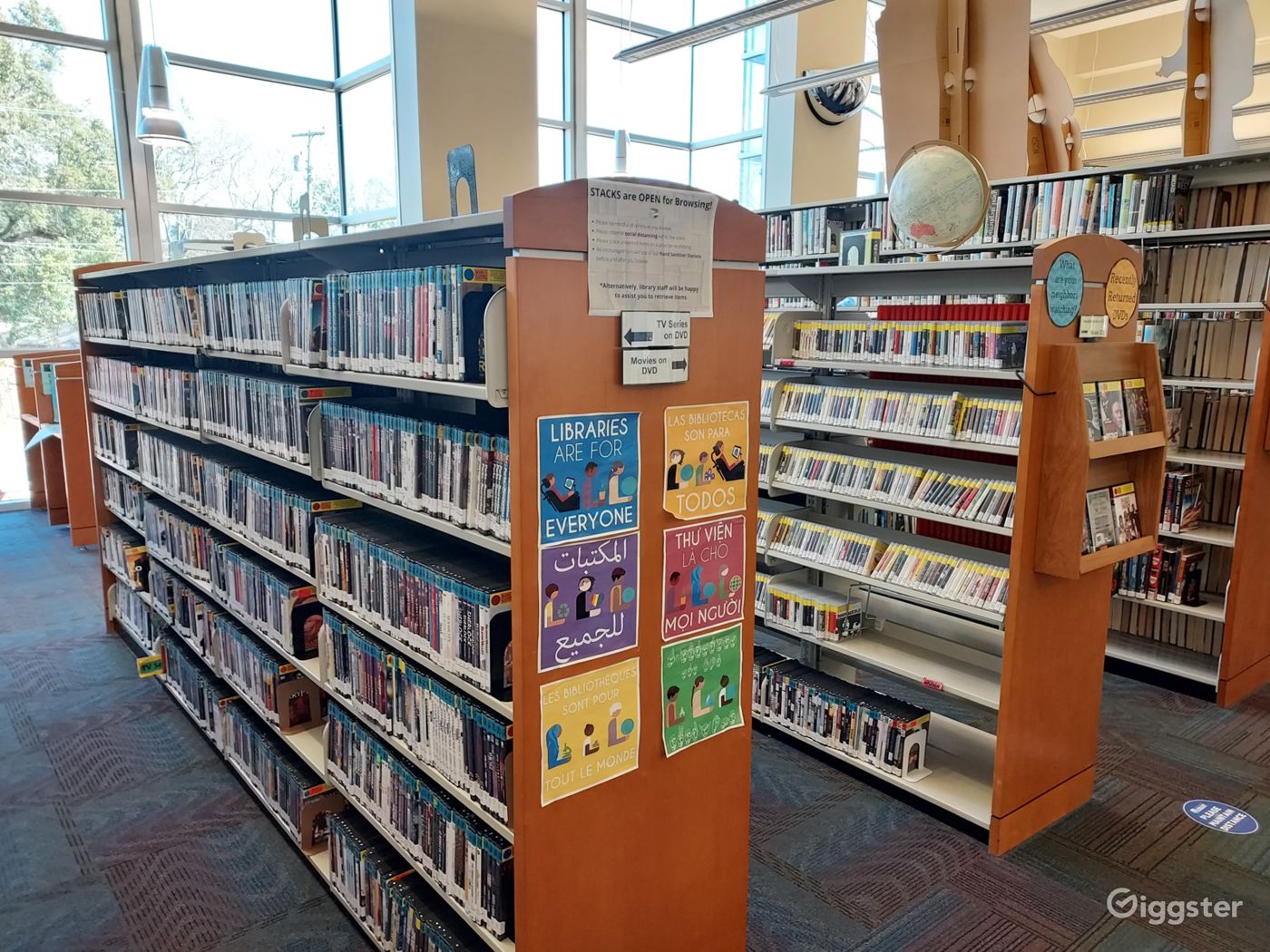 Public library in Carver Branch | Rent this location on Giggster