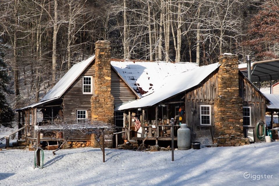 Late 1800's Log Cabin on 8- acres with Studio | Rent this location on ...
