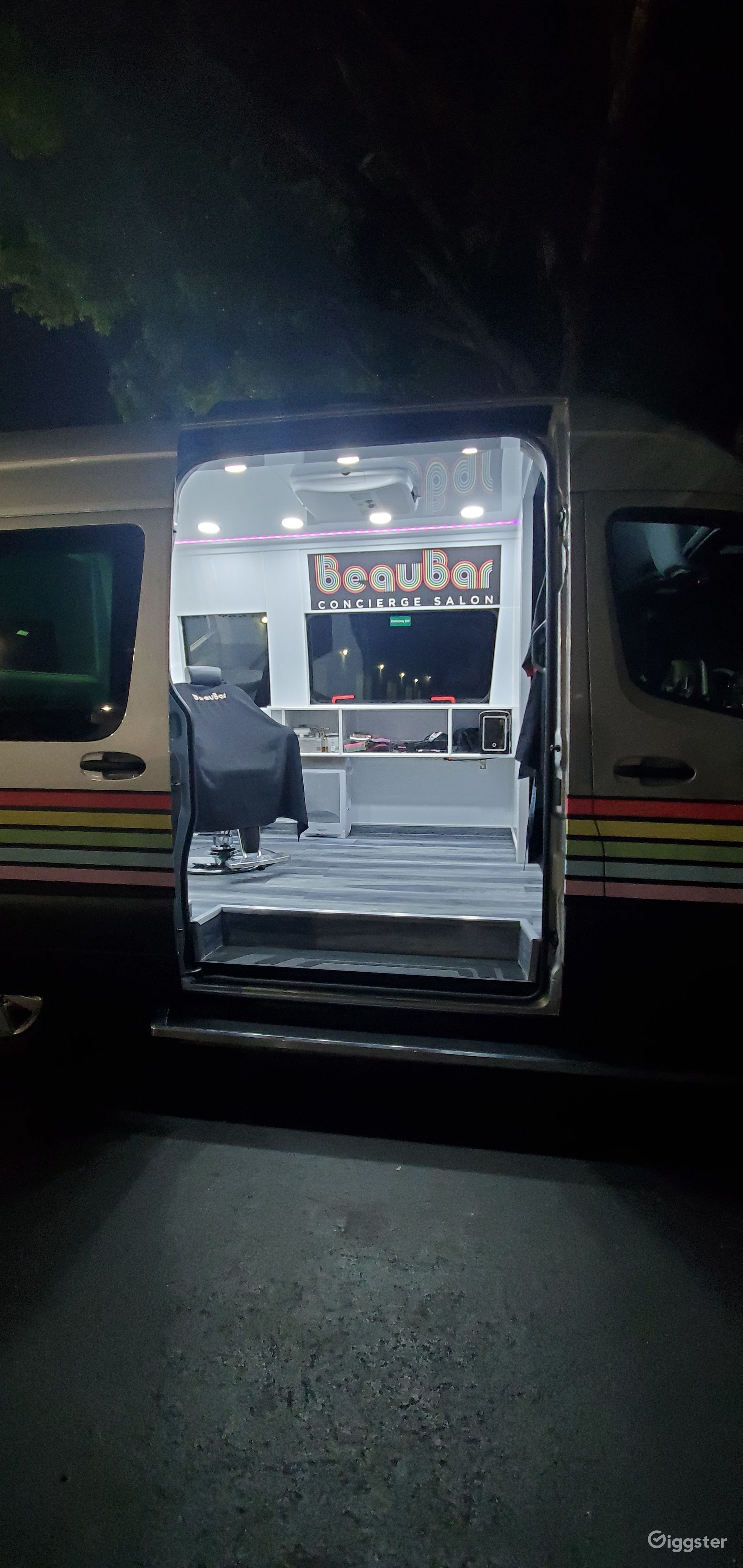 Mobile Barbershop/Hair Salon - MB Sprinter Van | Rent this location on ...