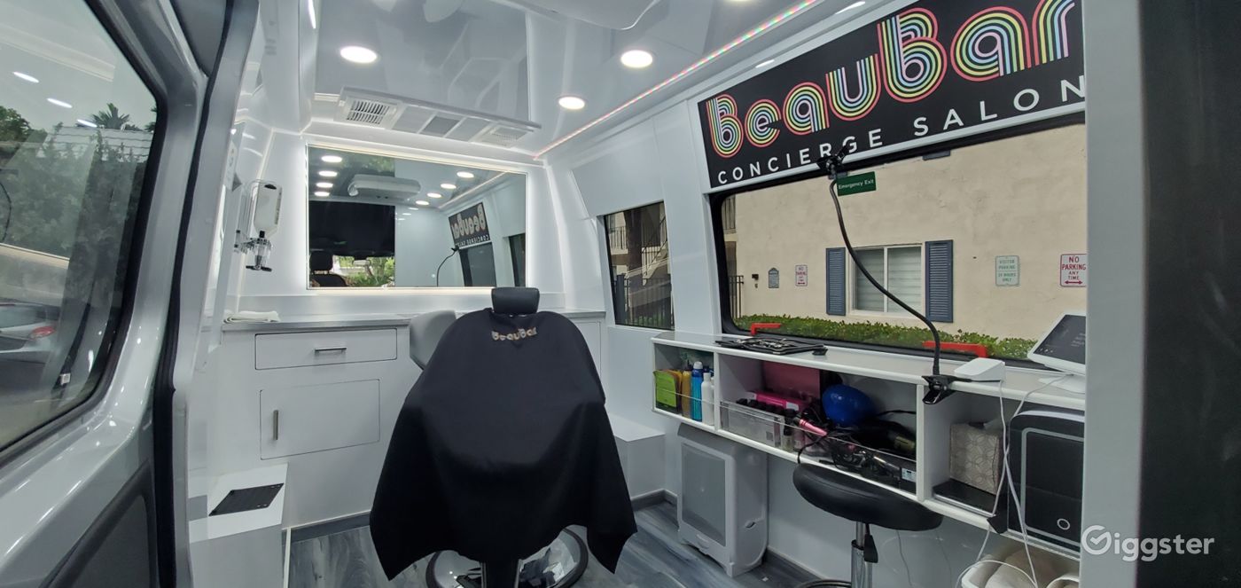 Mobile Barbershop/Hair Salon - MB Sprinter Van | Rent this location on ...
