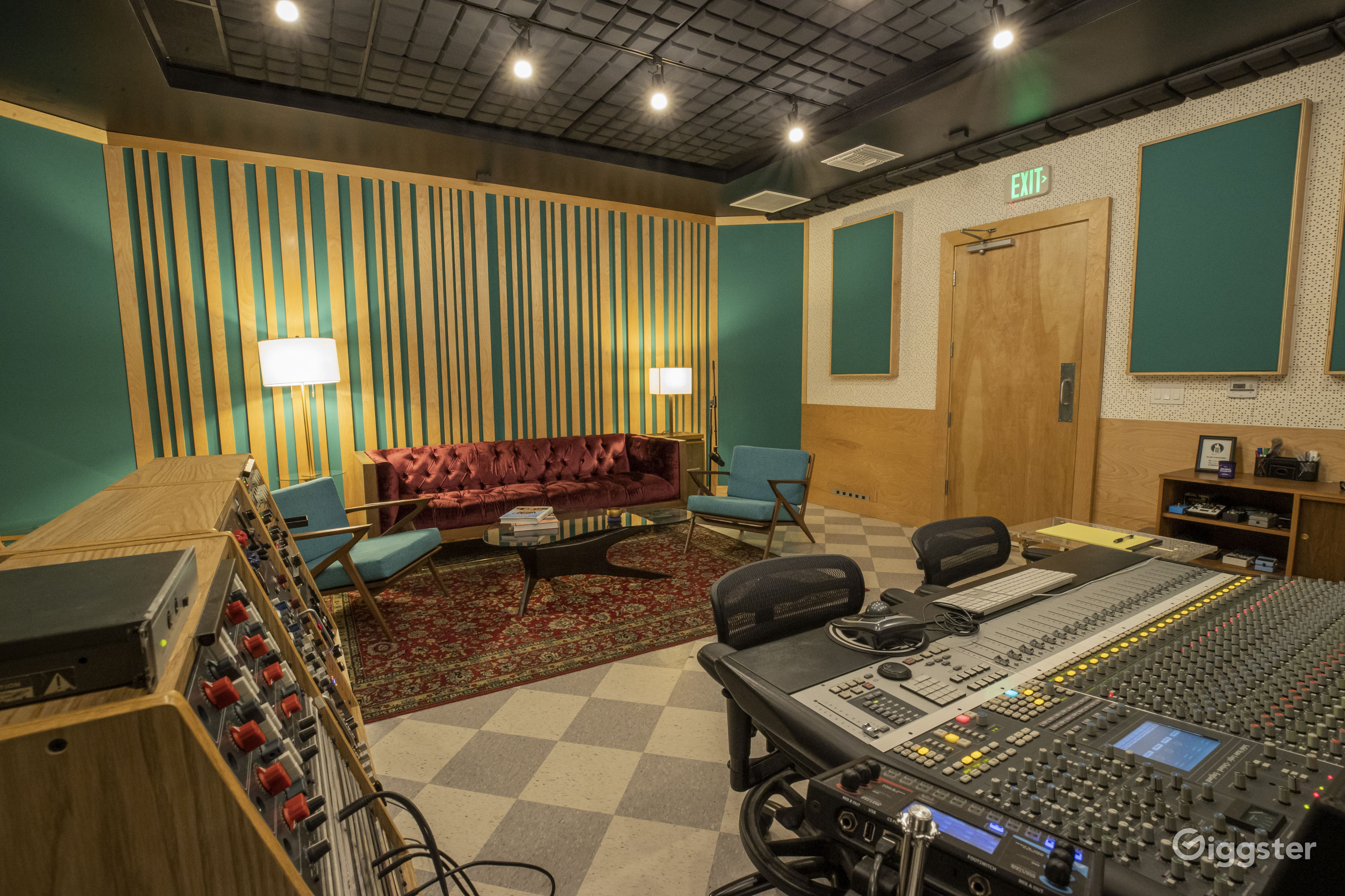 Multi-Room High-End Recording Studio | Rent this location on Giggster