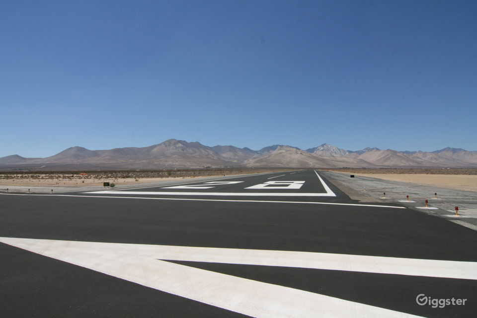 Desert Runway | Rent this location on Giggster
