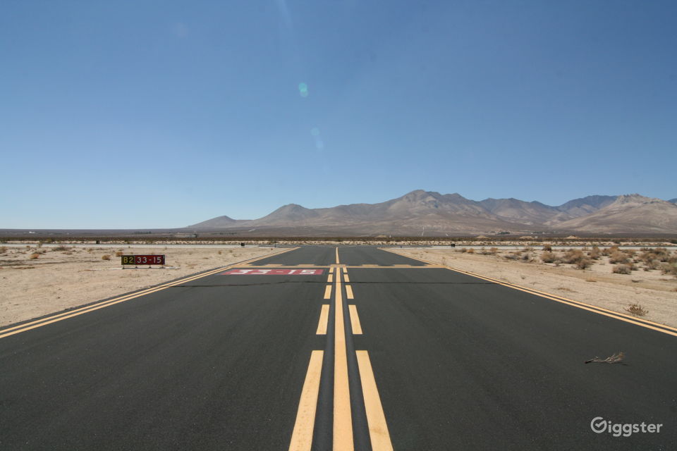 Desert Runway | Rent this location on Giggster