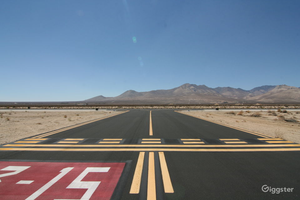 Desert Runway | Rent this location on Giggster