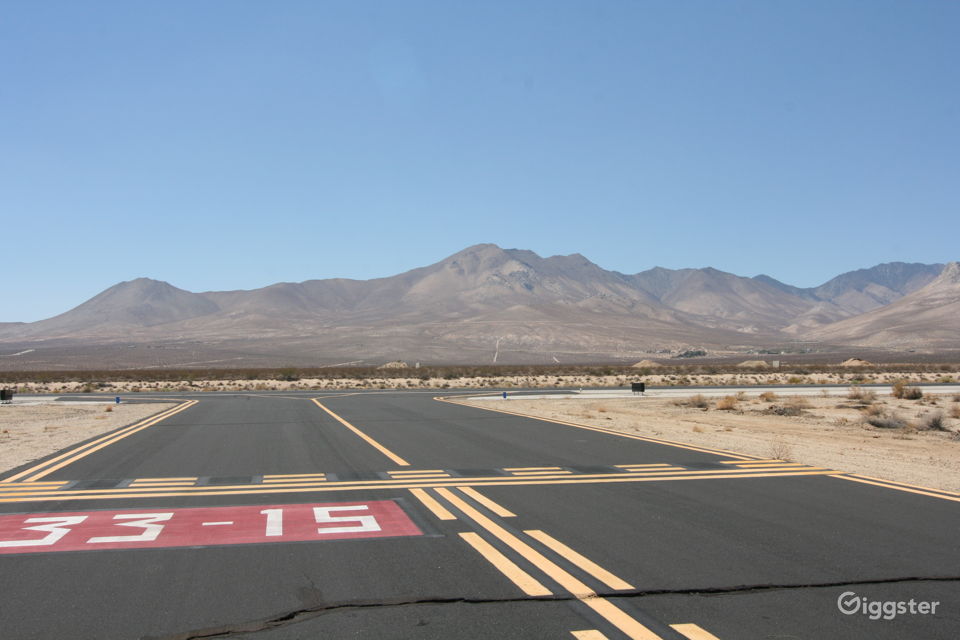 Desert Runway | Rent this location on Giggster