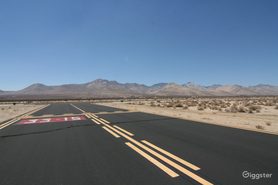 Desert Runway | Rent this location on Giggster