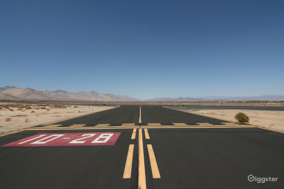Desert Runway | Rent this location on Giggster