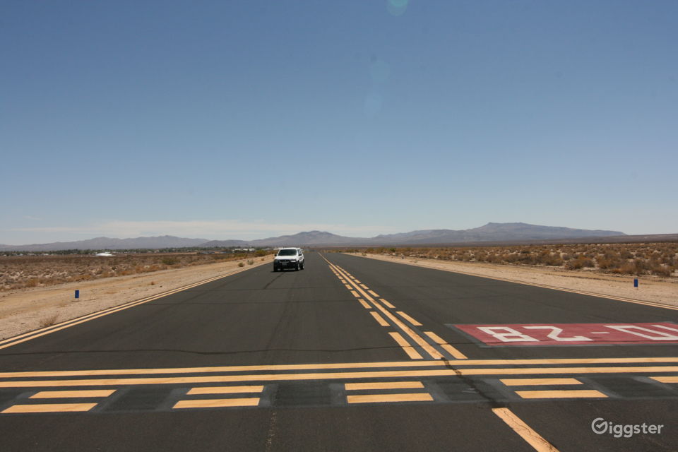 Desert Runway | Rent this location on Giggster