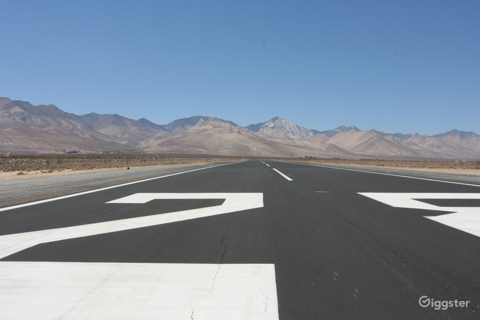 Desert Runway | Rent this location on Giggster
