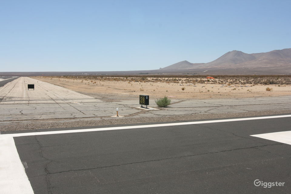 Desert Runway | Rent this location on Giggster