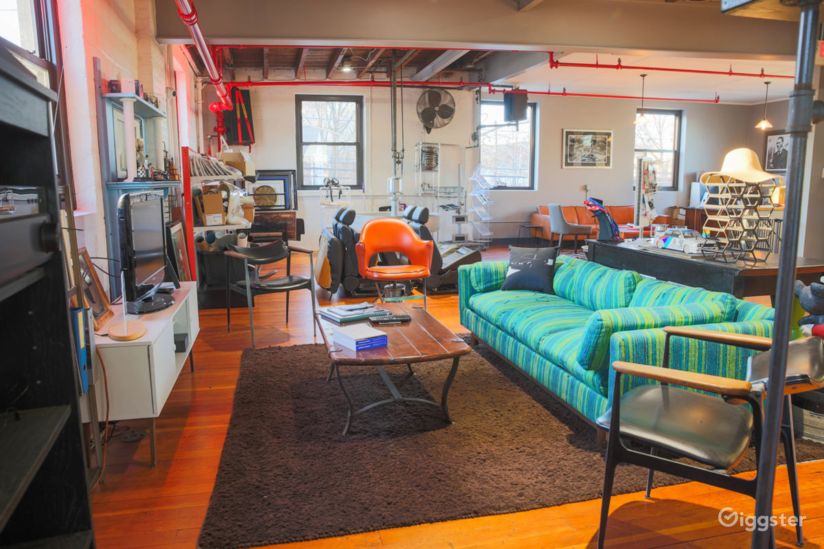 Unique Warehouse with 80s European cars | Rent this location on Giggster