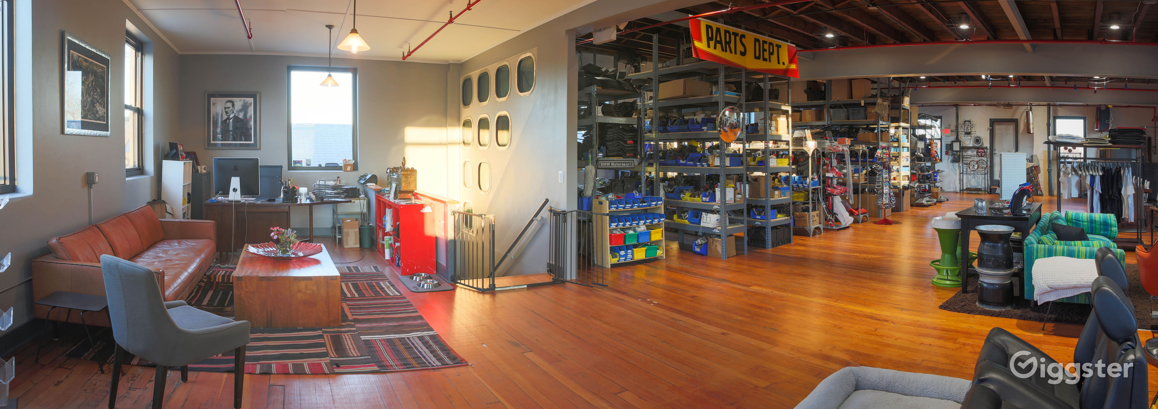 Unique Warehouse with 80s European cars | Rent this location on Giggster