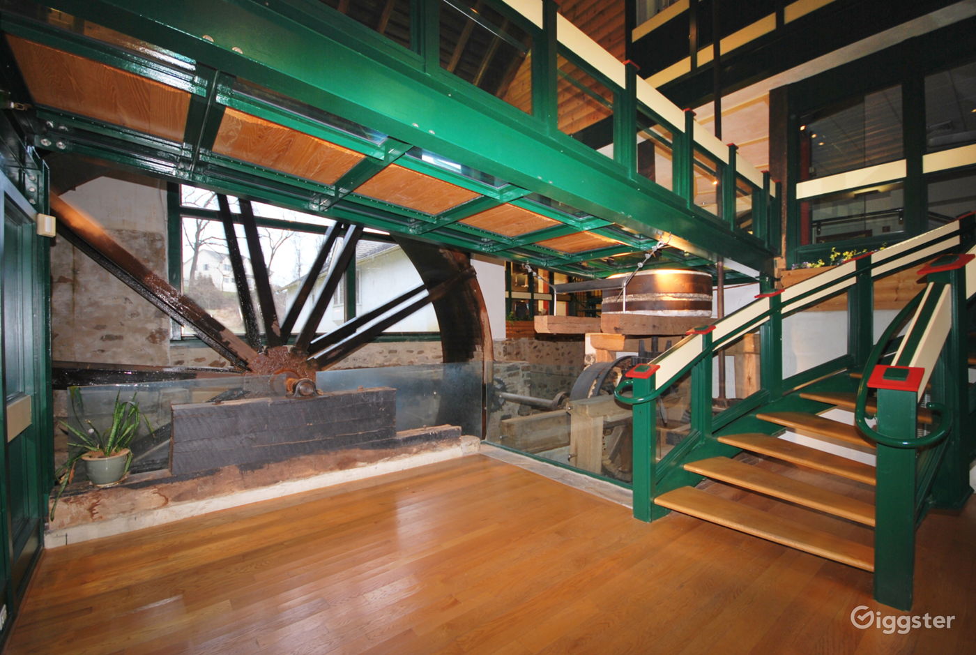 The Mill with water wheel, creek and spring house | Rent this location ...