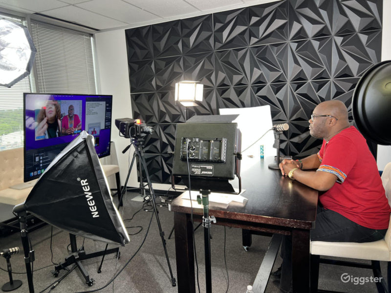 Film and Recording Podcast Studio | Rent this location on Giggster