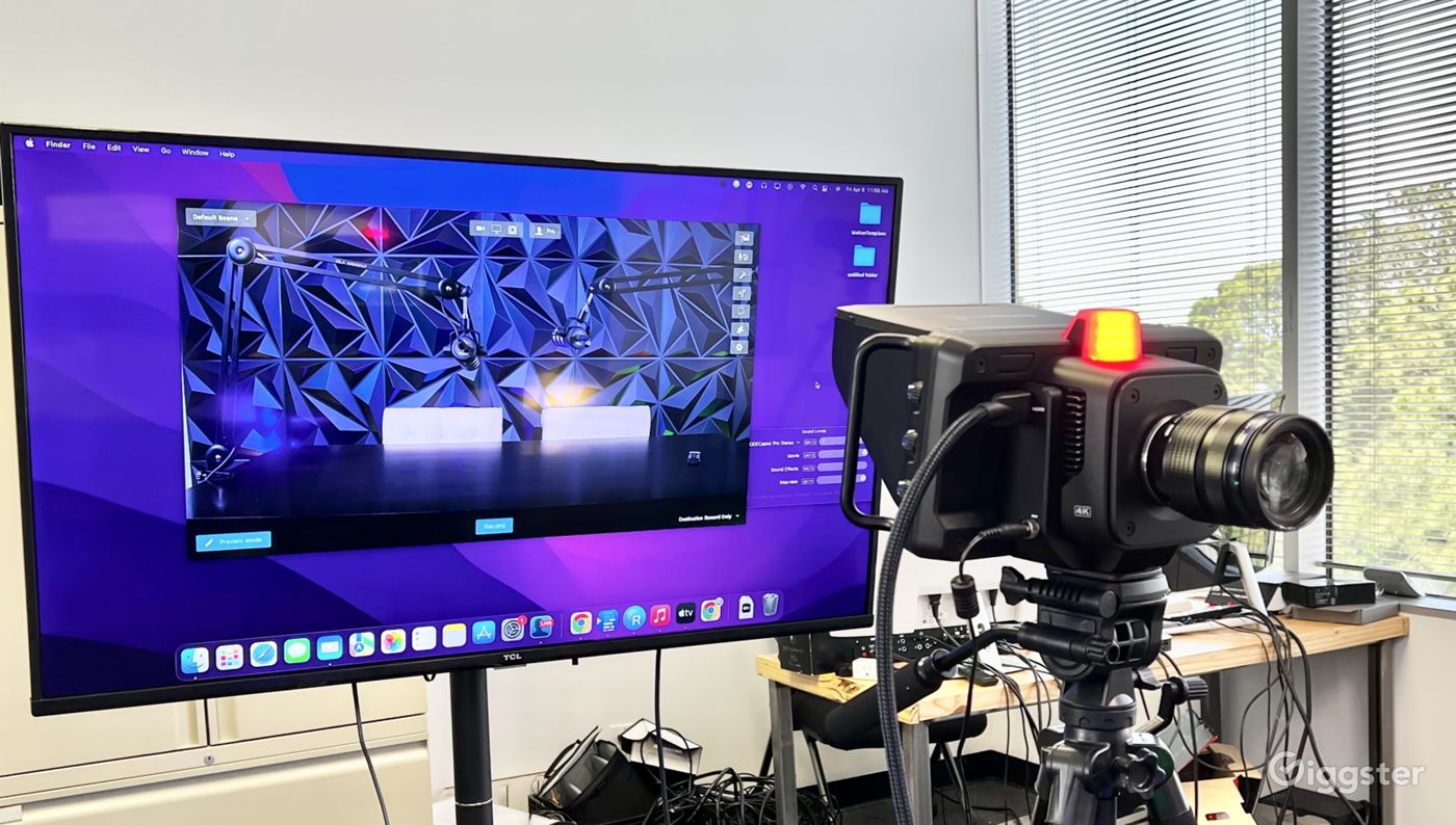 Film and Recording Podcast Studio | Rent this location on Giggster