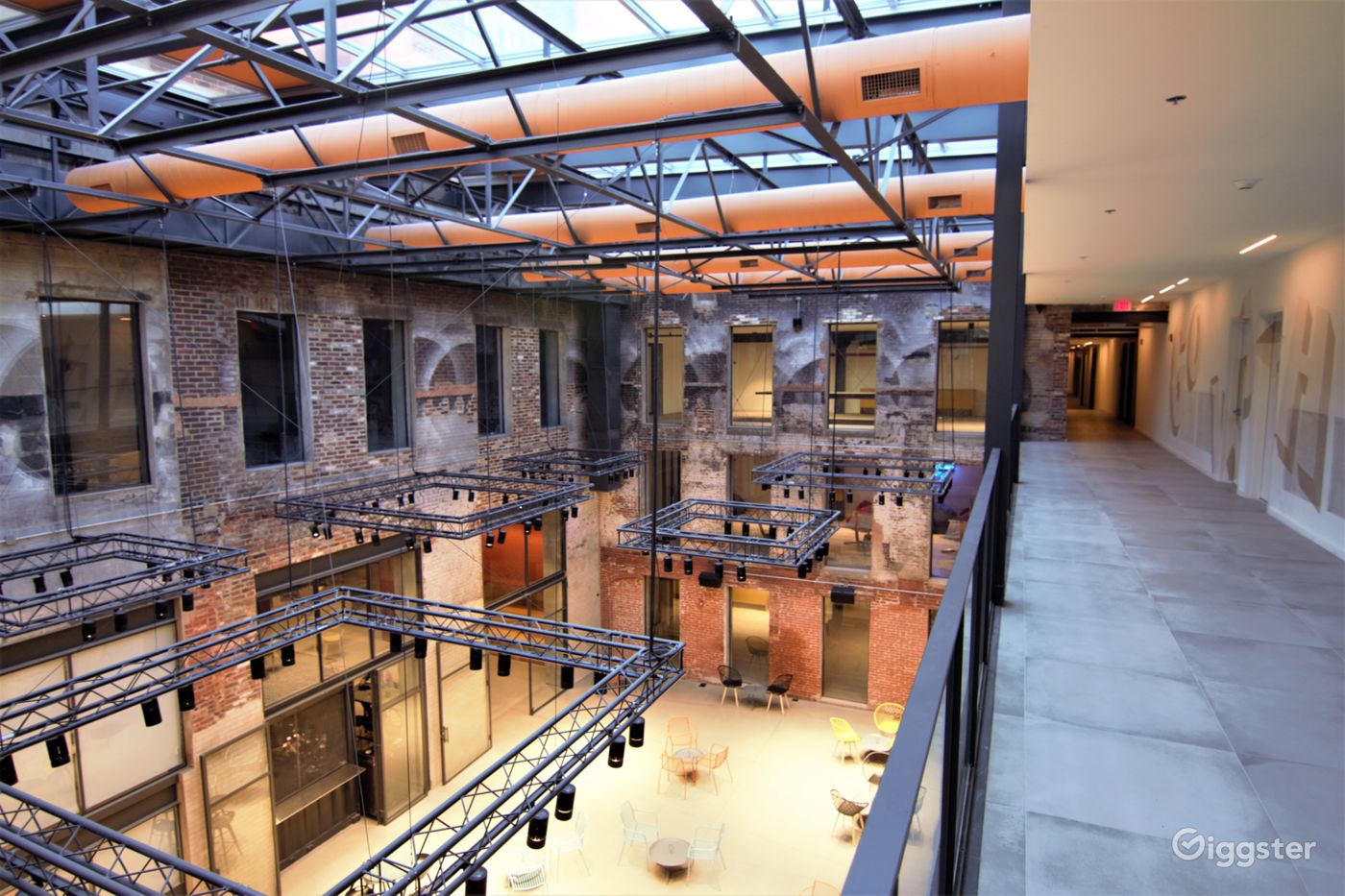 Atrium Event Space with Glass Ceiling in Philly | Rent this location on ...