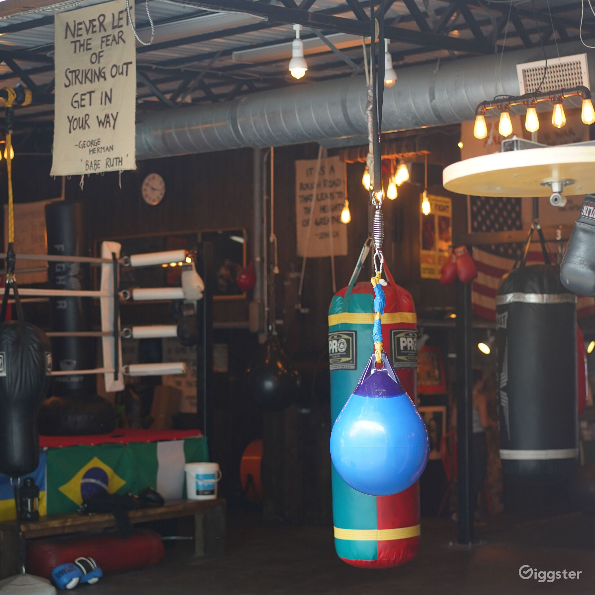 Vintage Boxing Gym | Rent this location on Giggster
