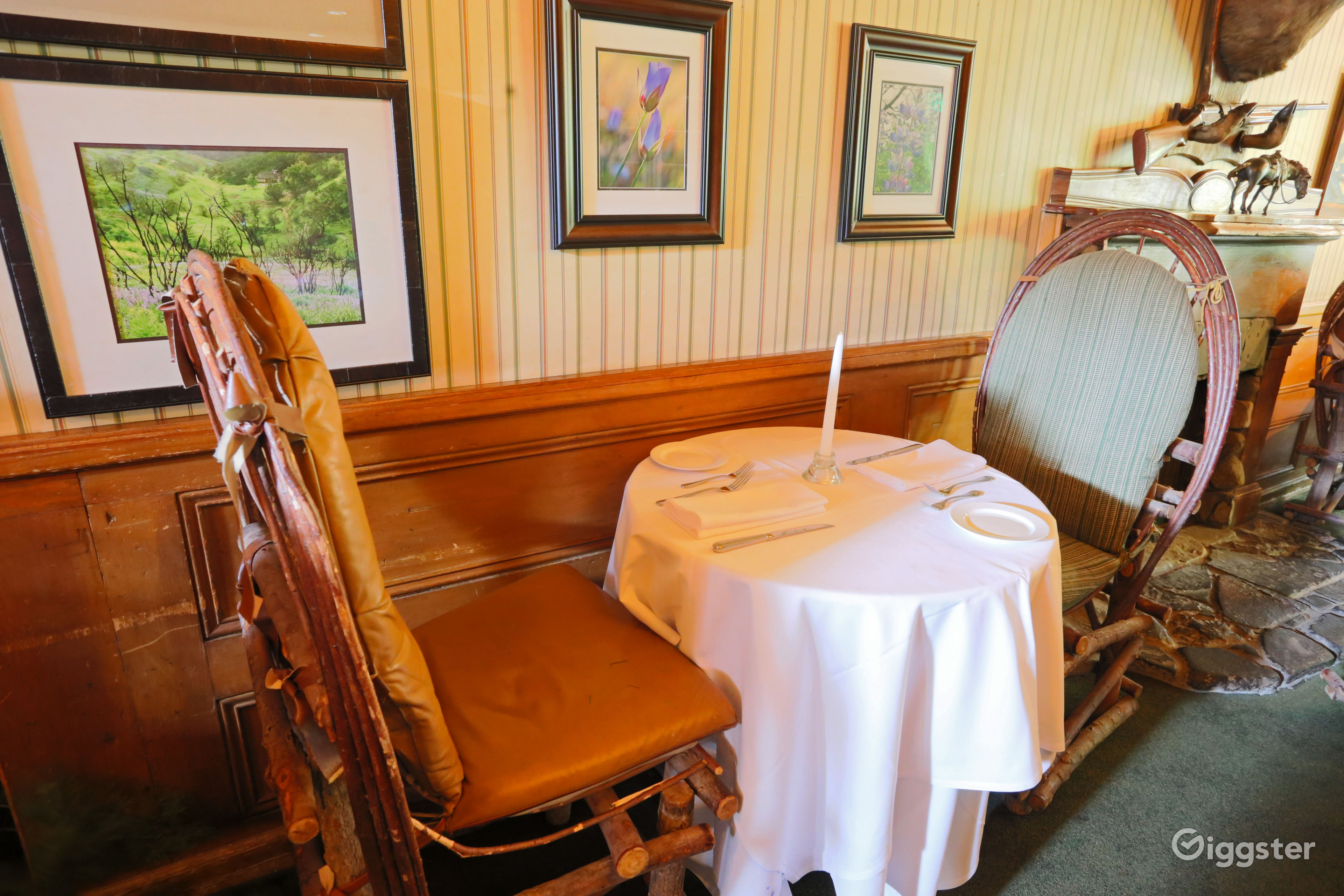 Rustic Lodge Restaurant surrounded by Mountains | Rent this location on ...