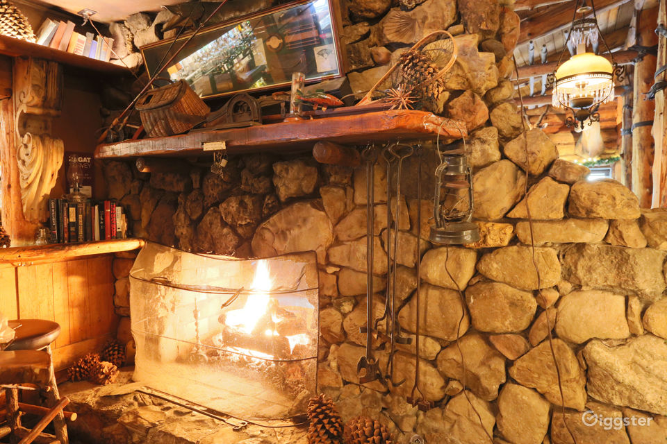 Rustic Lodge Restaurant surrounded by Mountains | Rent this location on ...