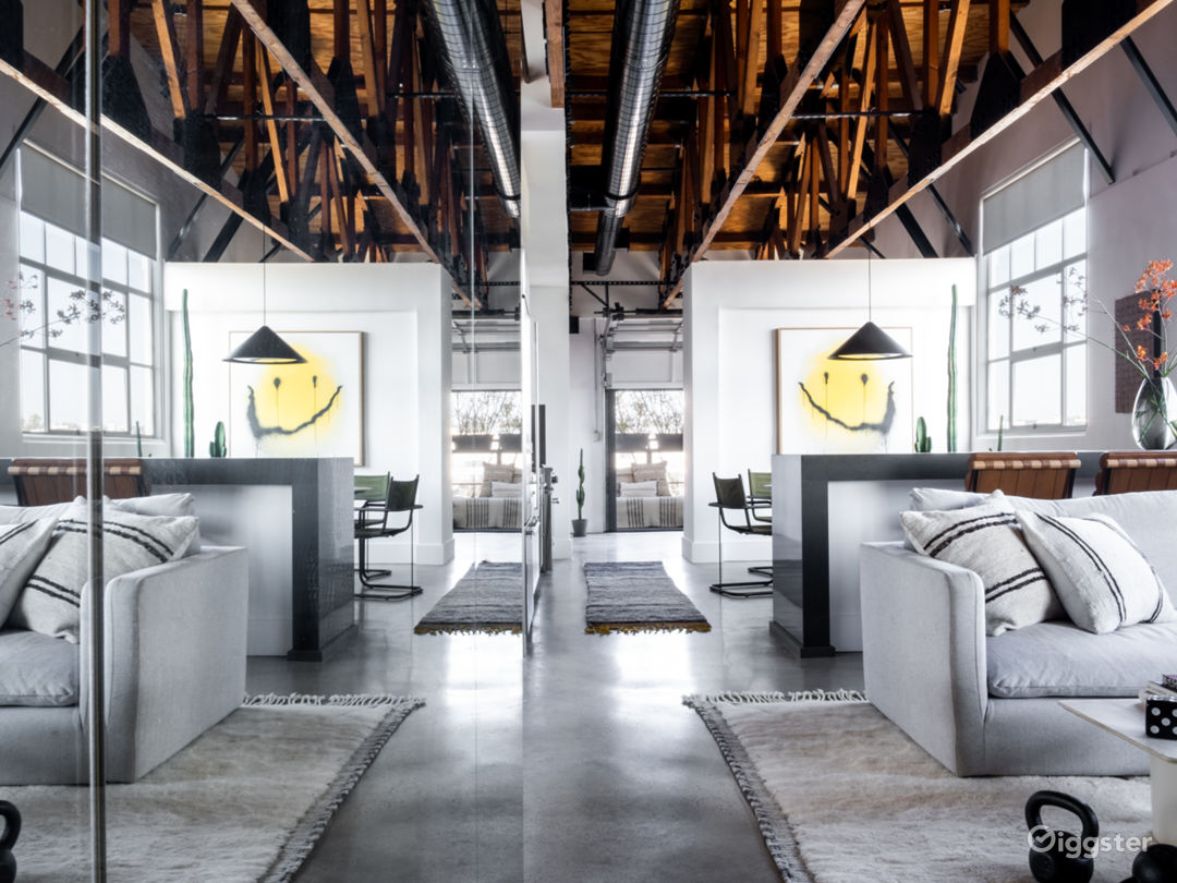 Luxury LA Loft with 18ft Ceilings | Film & Photo Location Rental