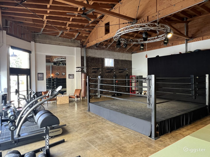 Vintage Industrial Boxing Gym & Martial Arts Dojo | Rent this location ...