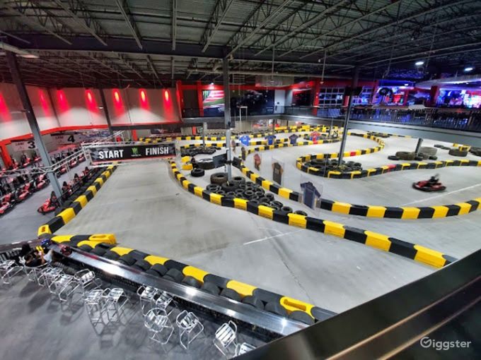 Ultimate All-Electric Go-kart & Entertainment Venue | Rent this ...