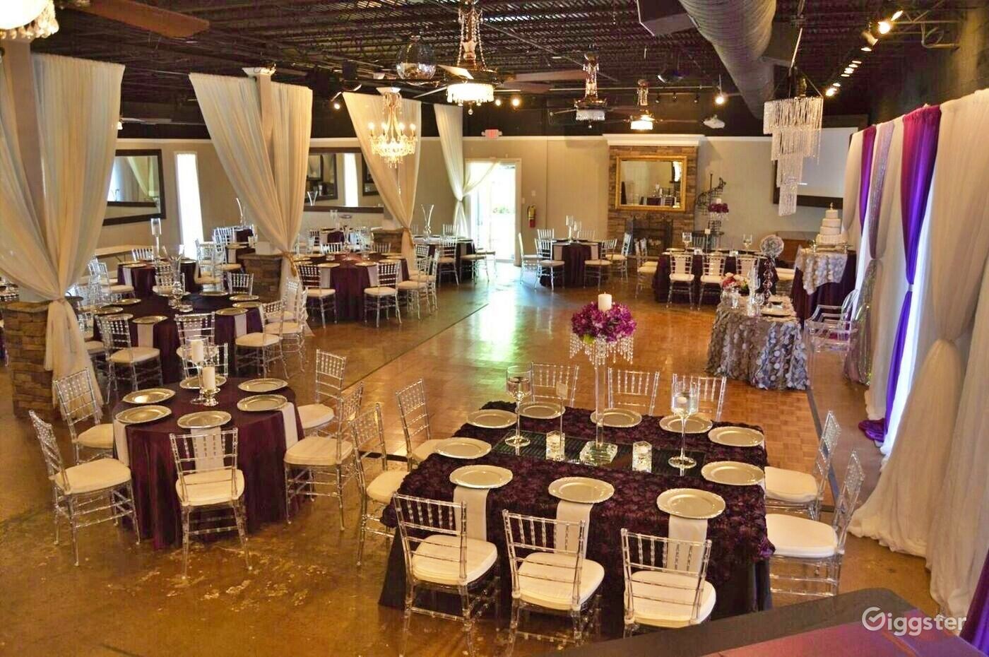 Elegant Crystal Ballroom | Rent this location on Giggster