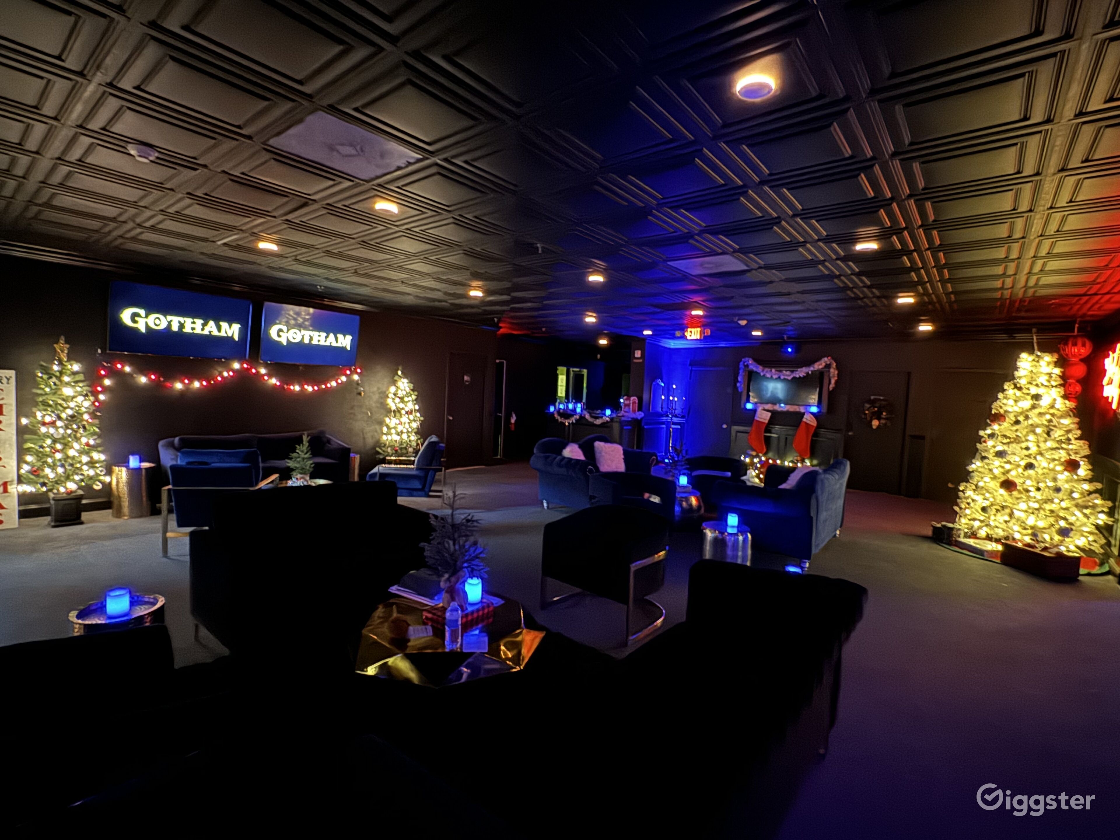 Venue, Lounge, Haunted House Rooms, Field | Rent this location on Giggster