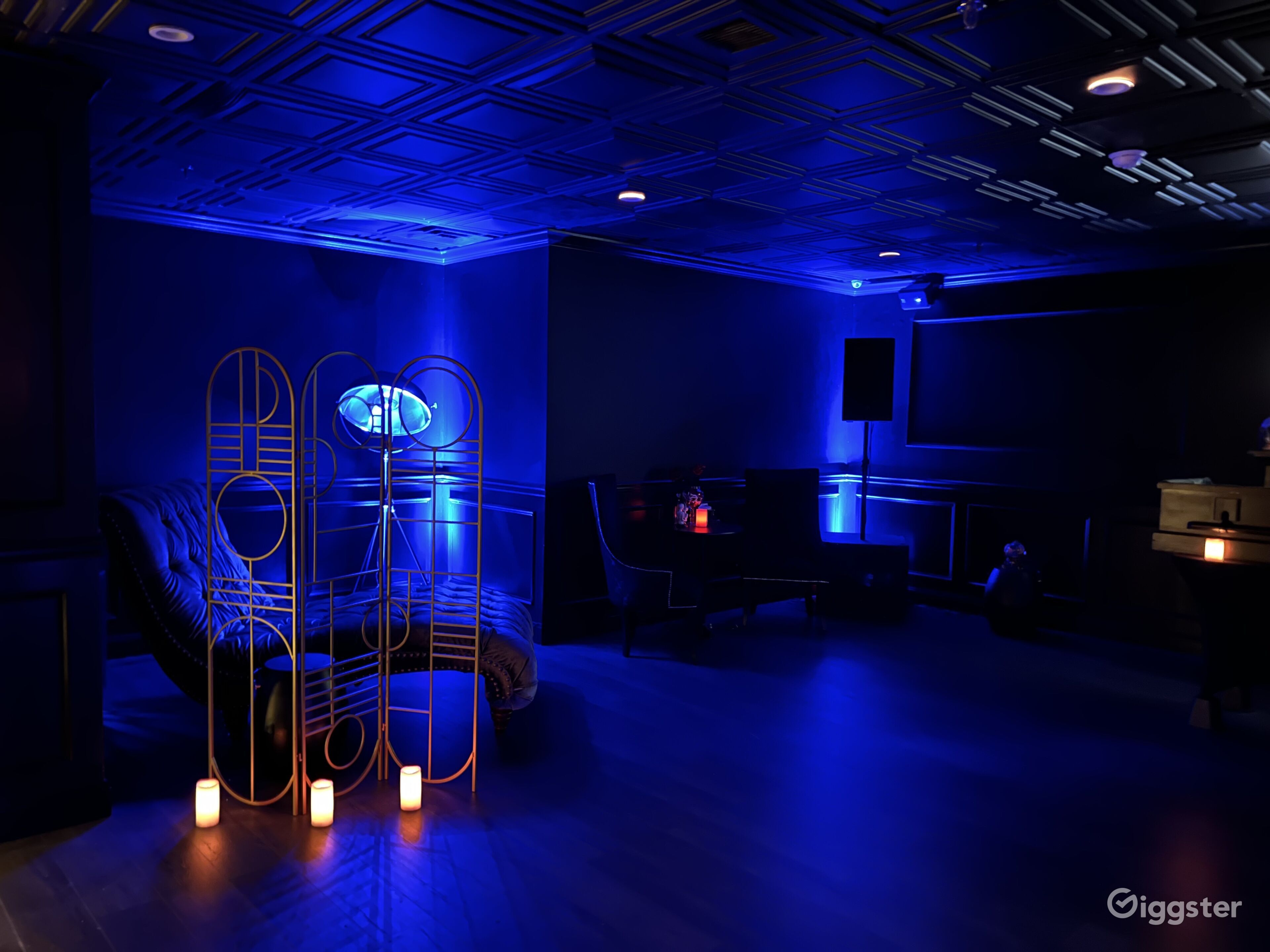 Venue, Lounge, Haunted House Rooms, Field | Rent this location on Giggster