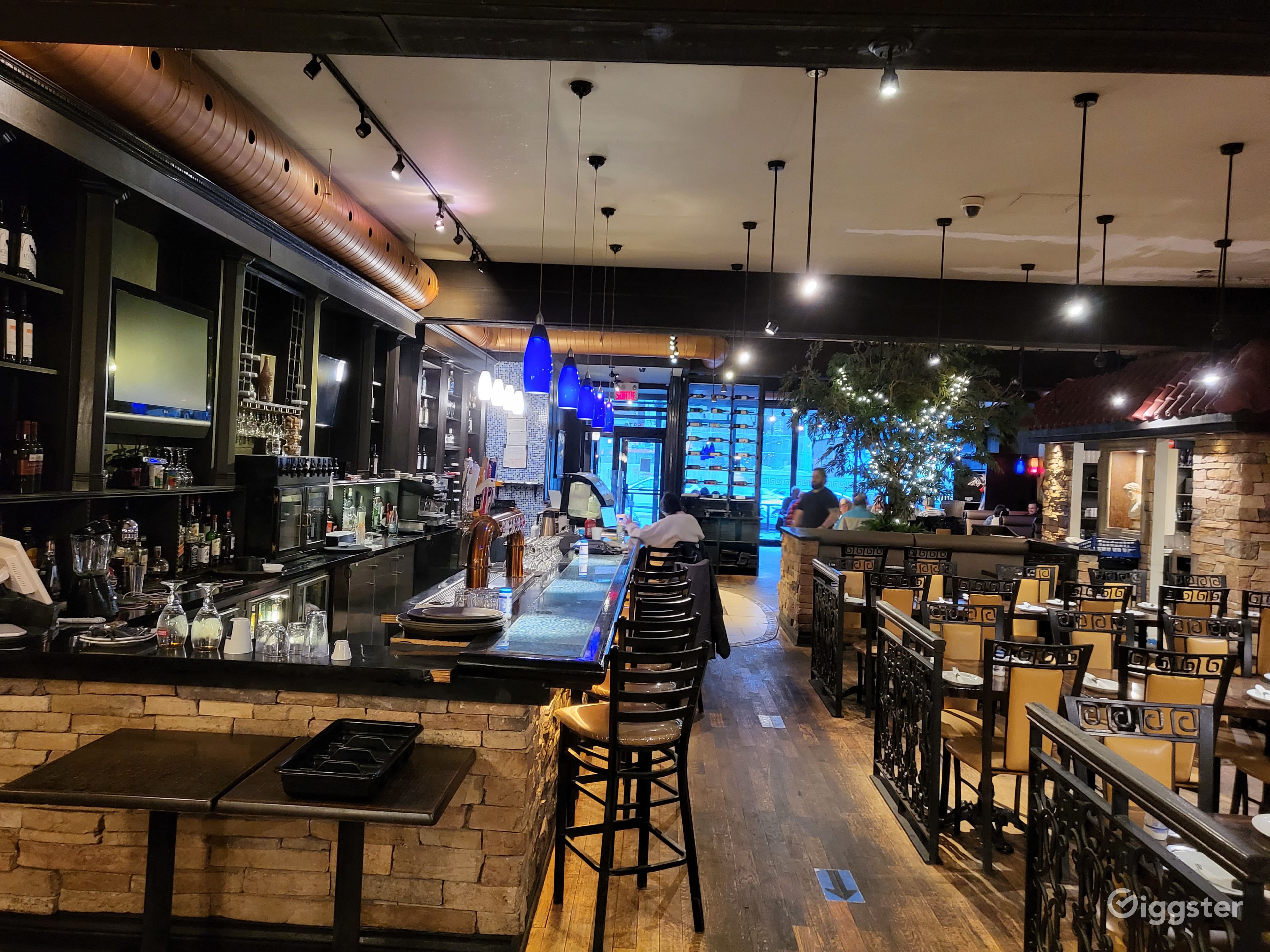 Greek Grill + Bar in the Heart of Montreal | Rent this location on Giggster