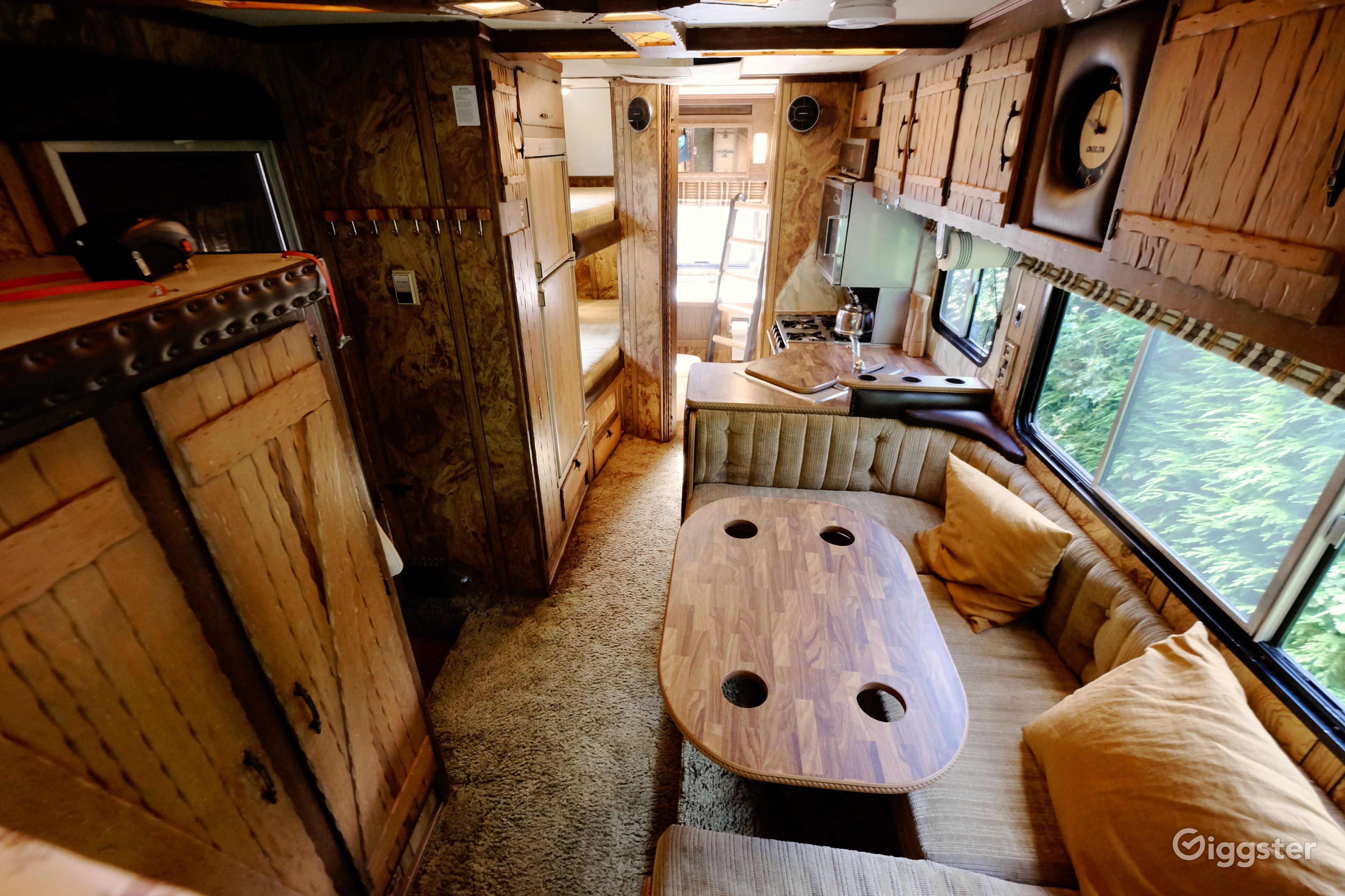 Iconic 80s Americana Motorhome | Rent this location on Giggster