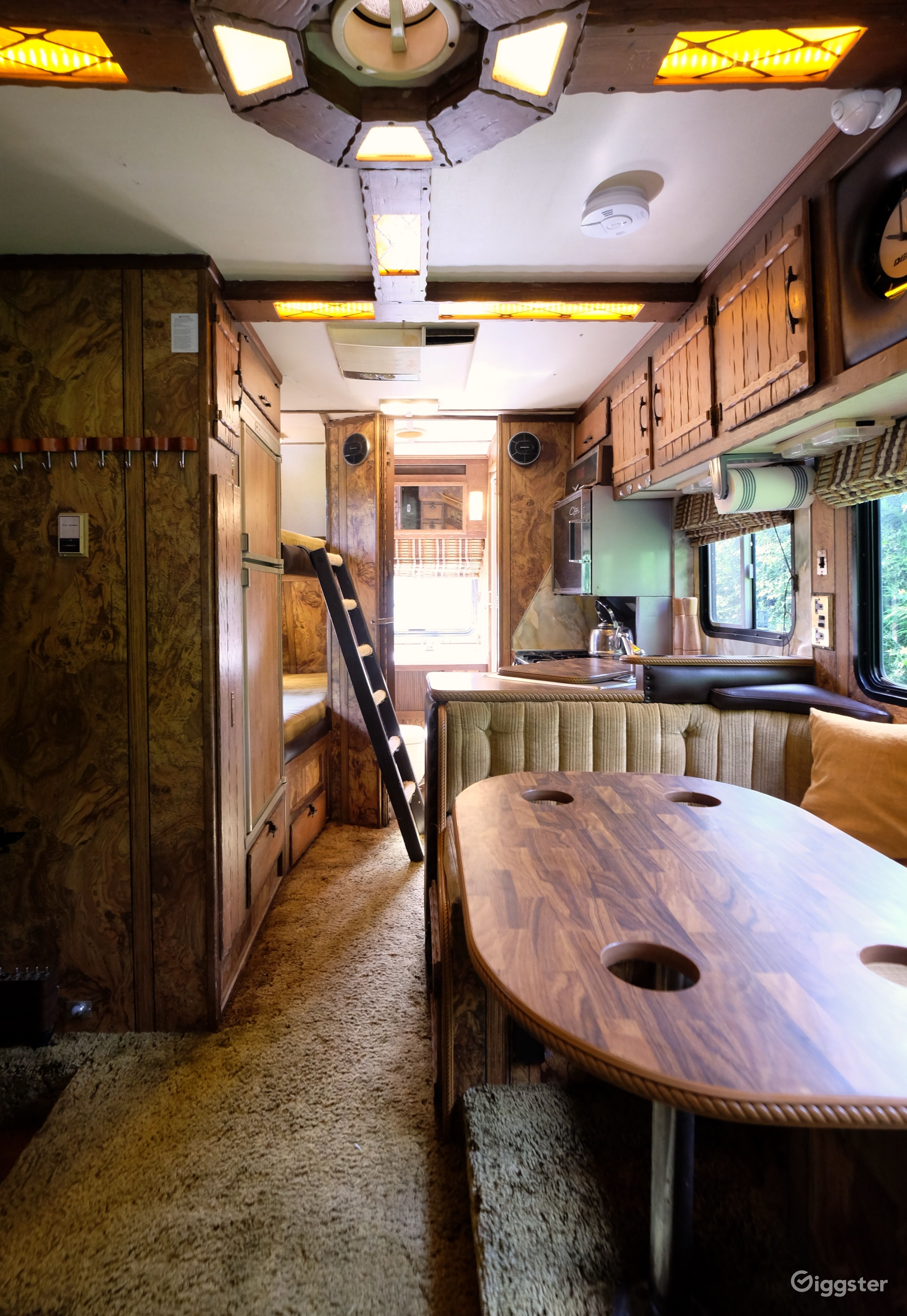 Iconic 80s Americana Motorhome | Rent this location on Giggster
