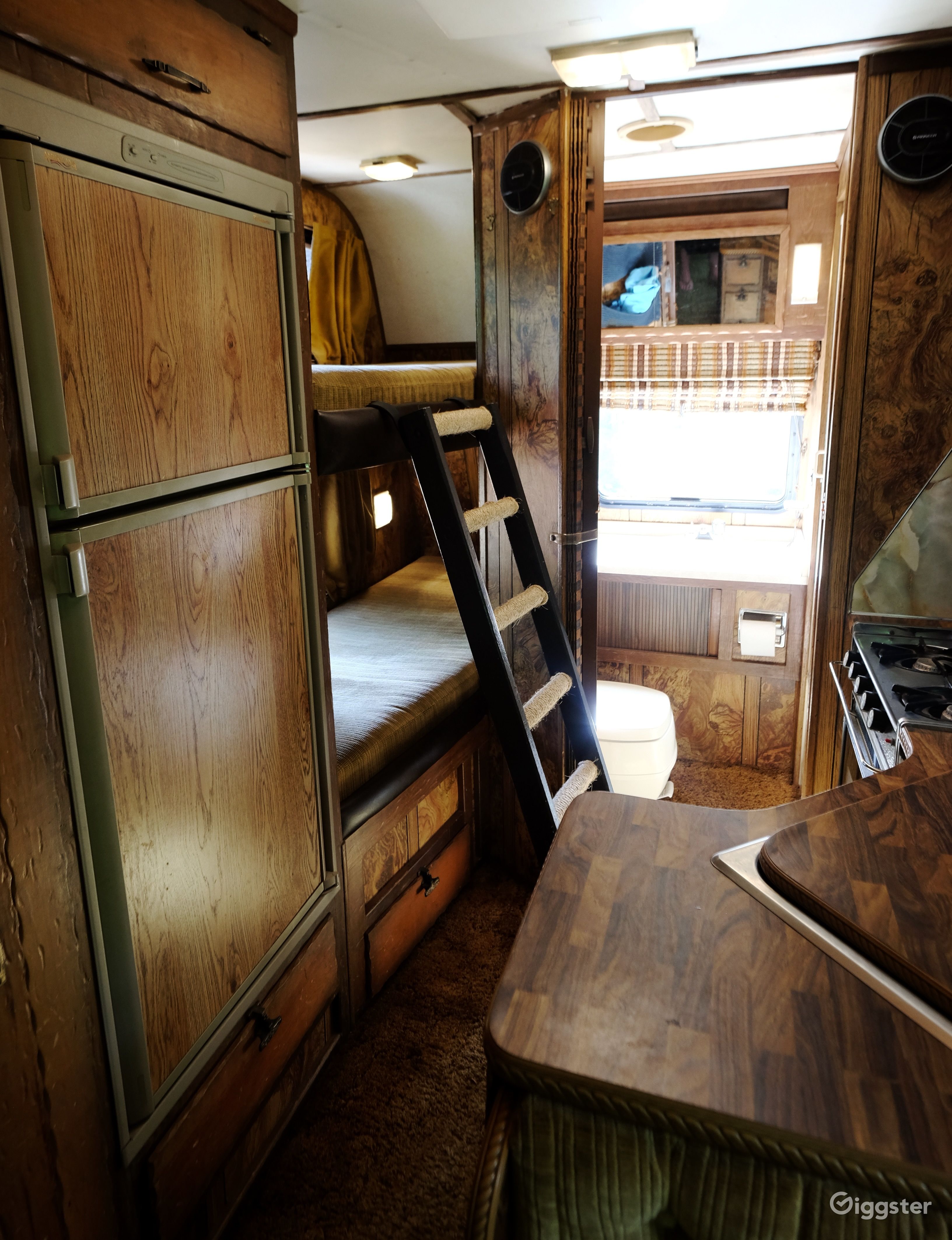 Iconic 80s Americana Motorhome | Rent this location on Giggster