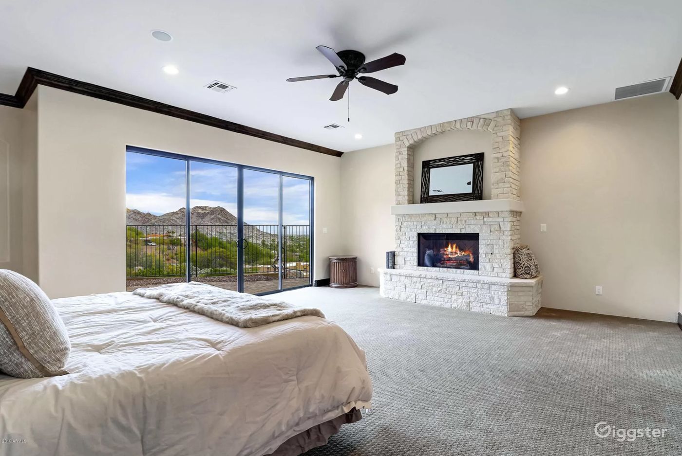 Castle in the hills overlooking Camelback Mountain | Rent this location ...