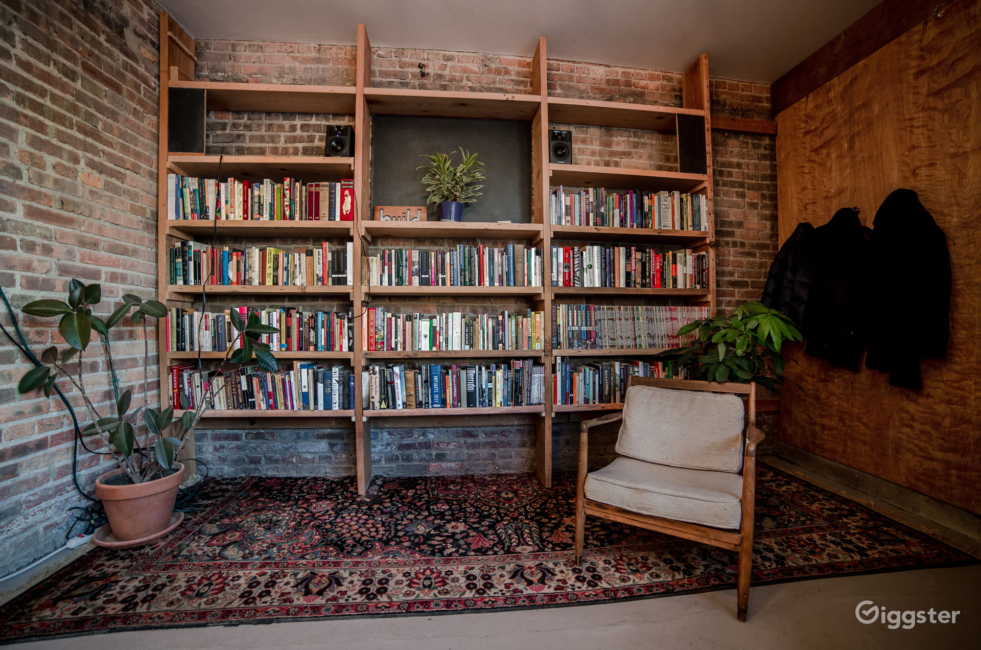 Beautiful Brick Coffee Shop and Bookstore | Rent this location on Giggster
