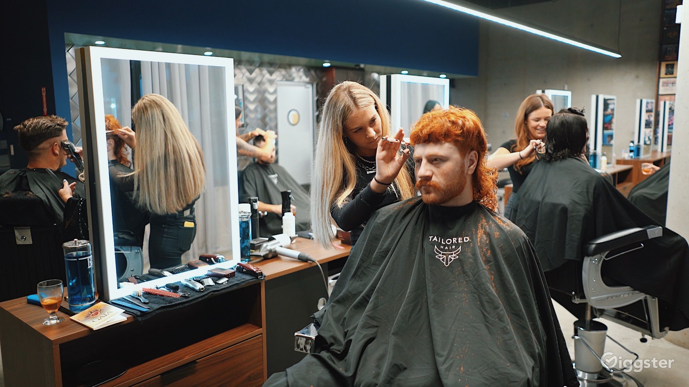 Funky Upscale Barber Shop | Rent this location on Giggster