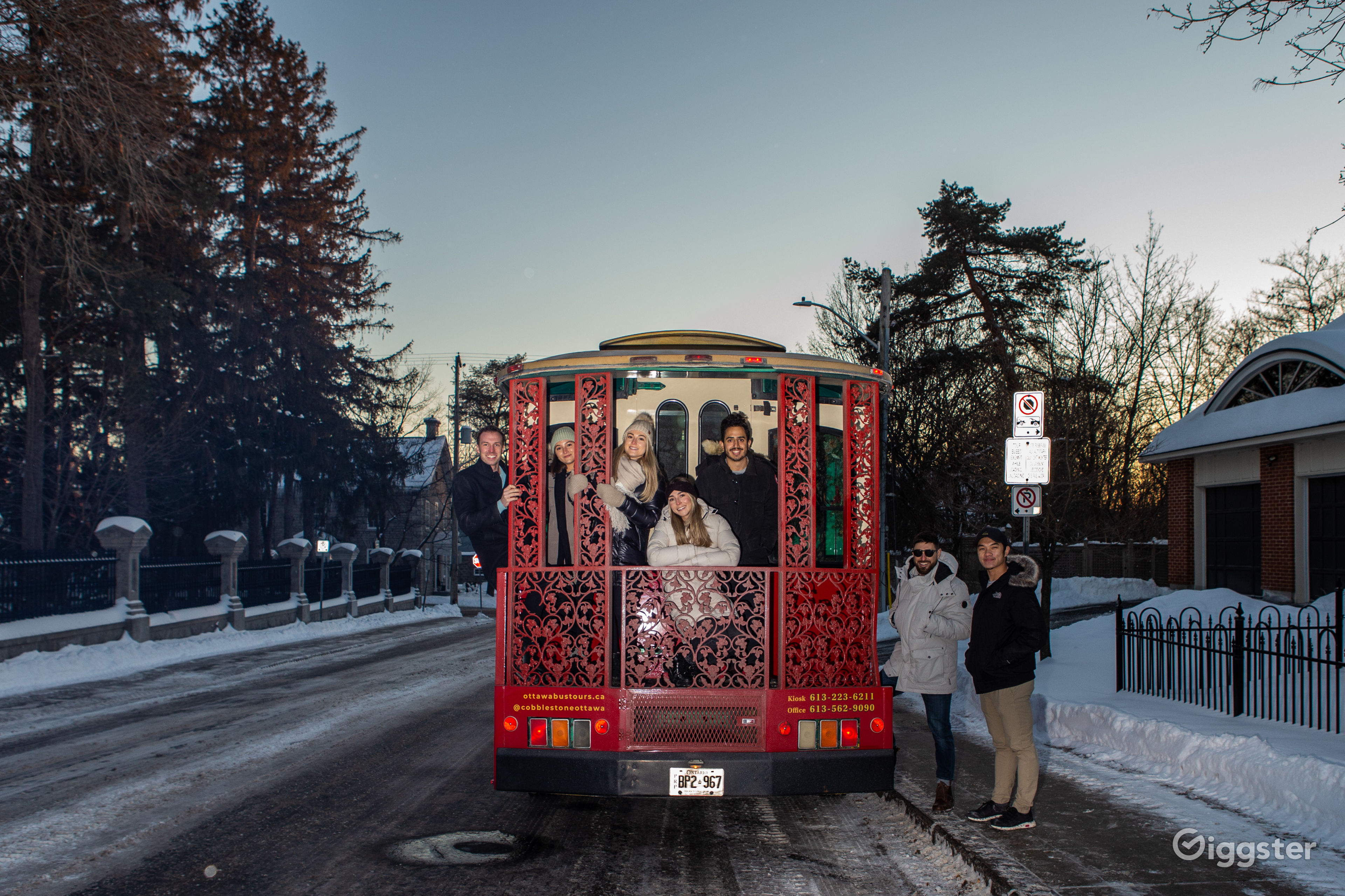 Vintage Trolley Bus in Ottawa | Rent this location on Giggster