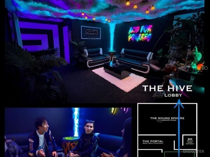 LA's Psychedelic Oasis: Stylish Studio with Cloud | Rent this location ...