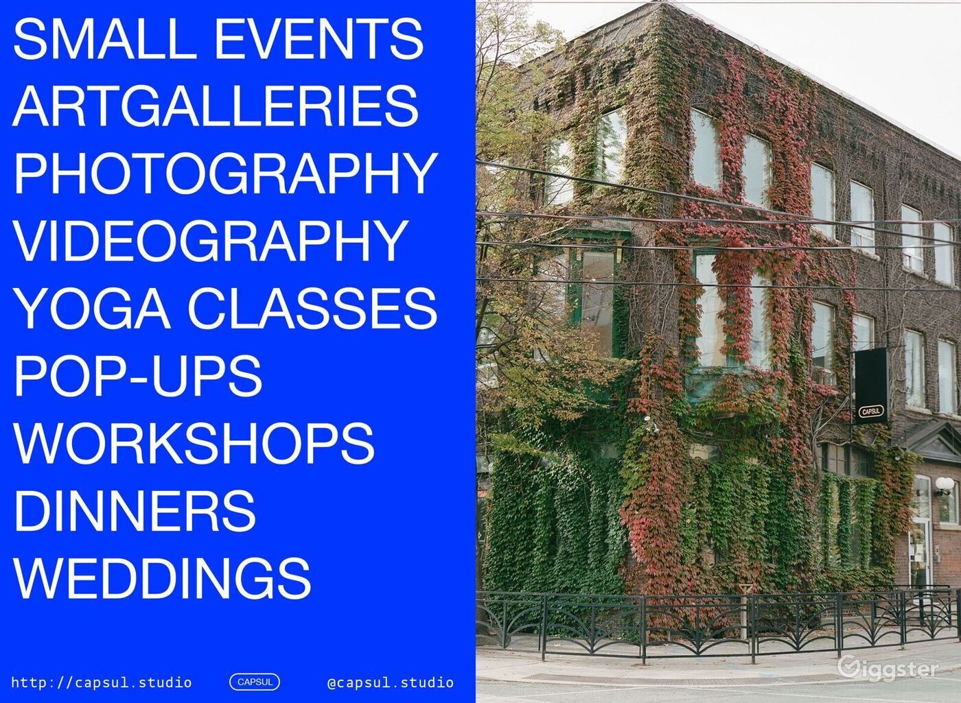 NYC Style Gallery Studio Pop-up In Liberty Village | Rent this location ...