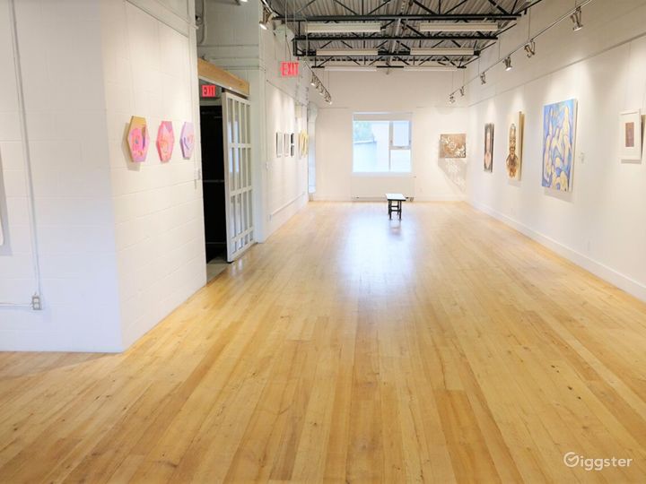 Loft Style Art Gallery | Rent this location on Giggster