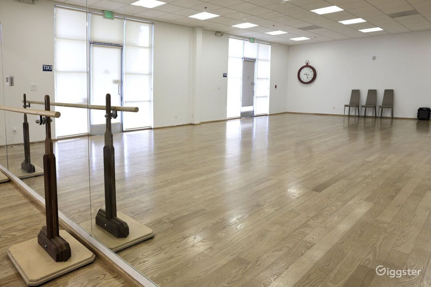 Studio B Dance Rehearsal & Fitness/Filming | Rent this location on Giggster