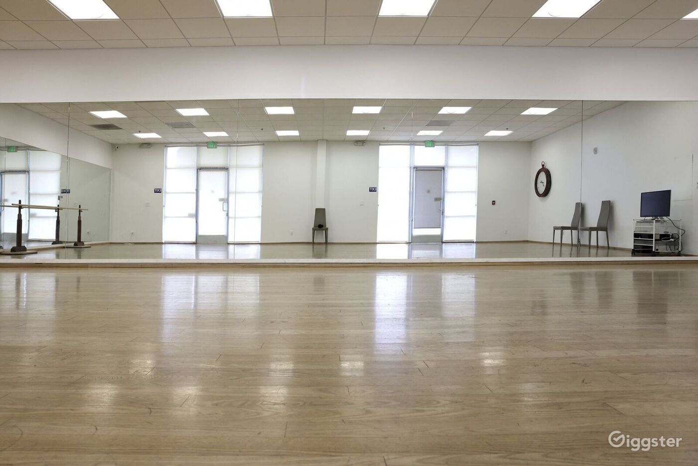 Studio B Dance Rehearsal & Fitness/Filming | Rent this location on Giggster