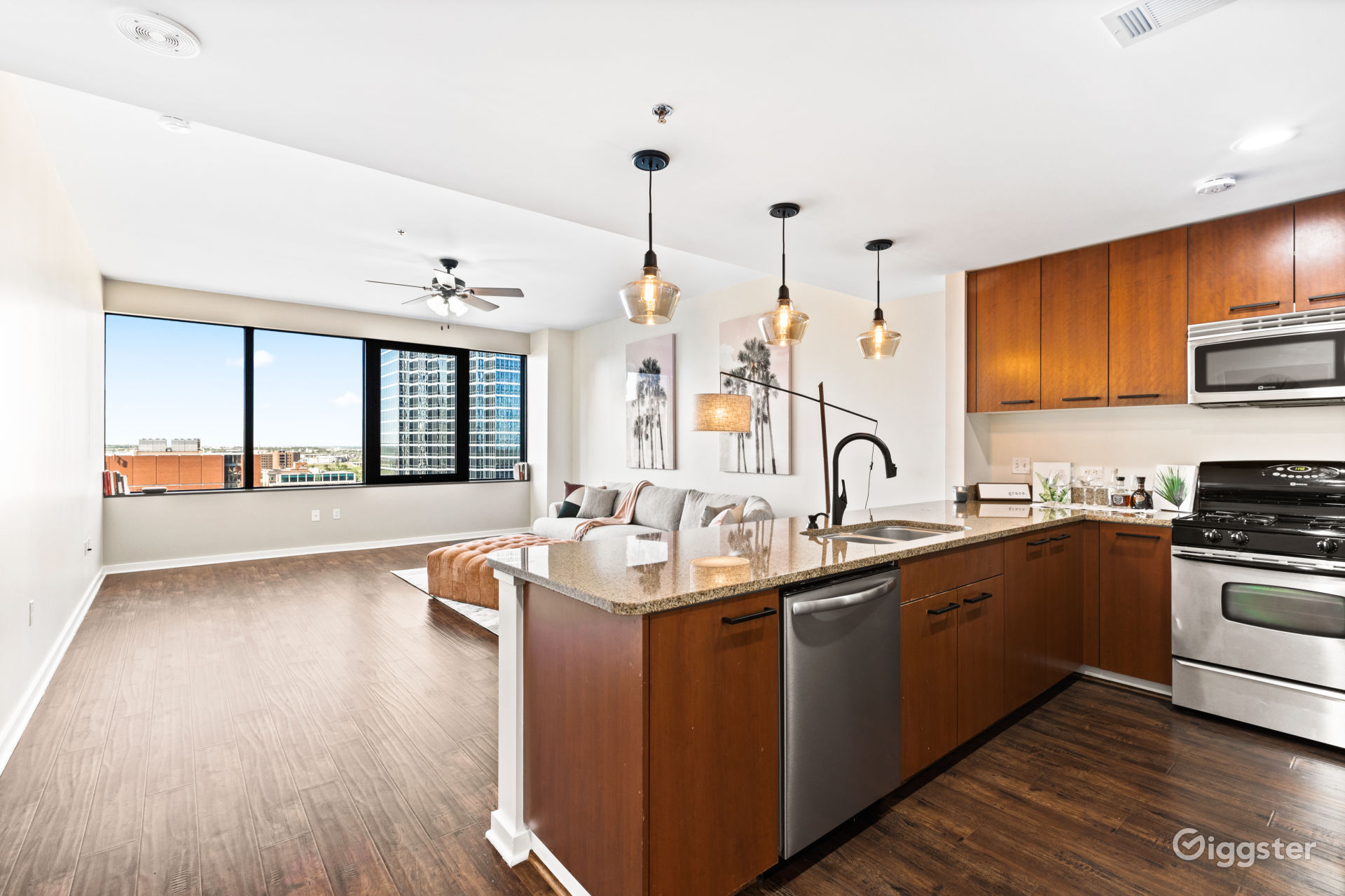 Downtown Dallas High Rise with Skyline View | Rent this location on ...