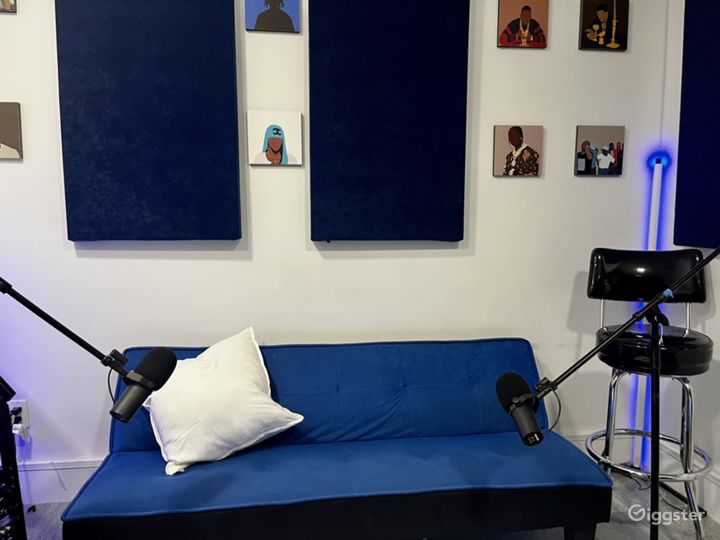Blue room Recording / Podcast Studio in Bed Stuy ! | Rent this location ...